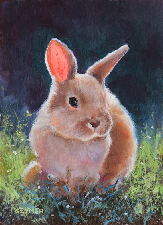 Bunnies Painting