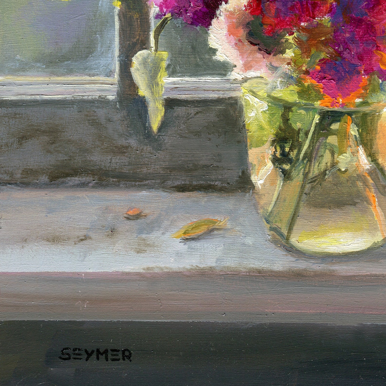 Window Still Life Original Oil Painting Cottage Still Life - Etsy