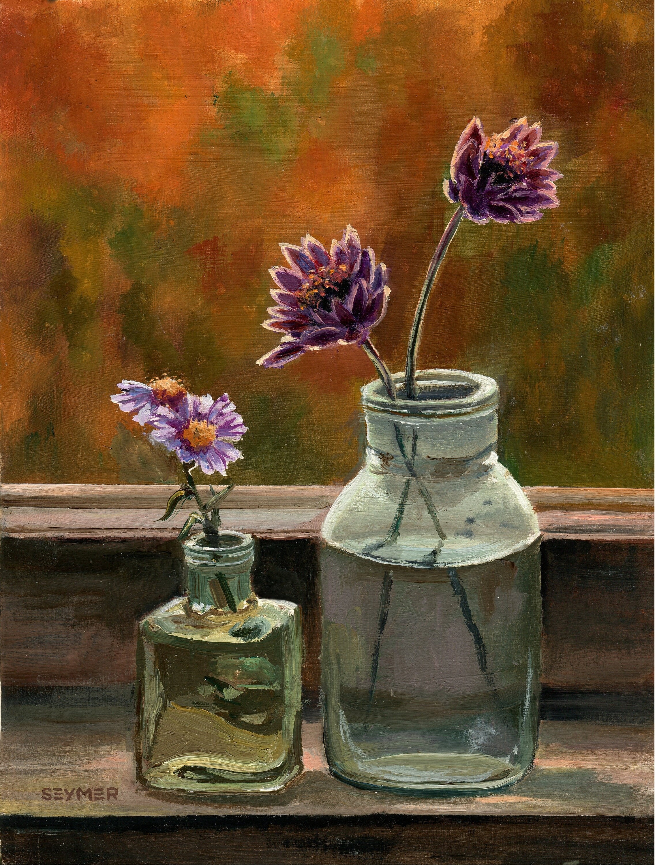 Simple Still Life Paintings Of Flowers