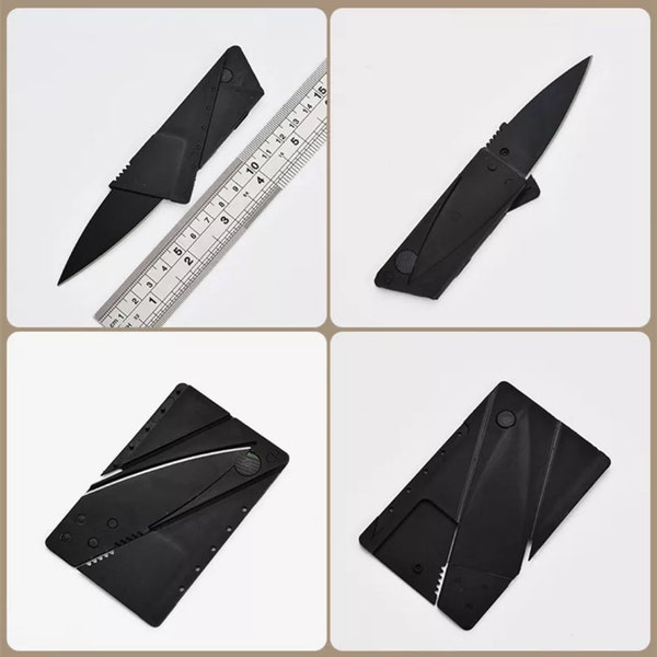 Credit Card Knife - Etsy