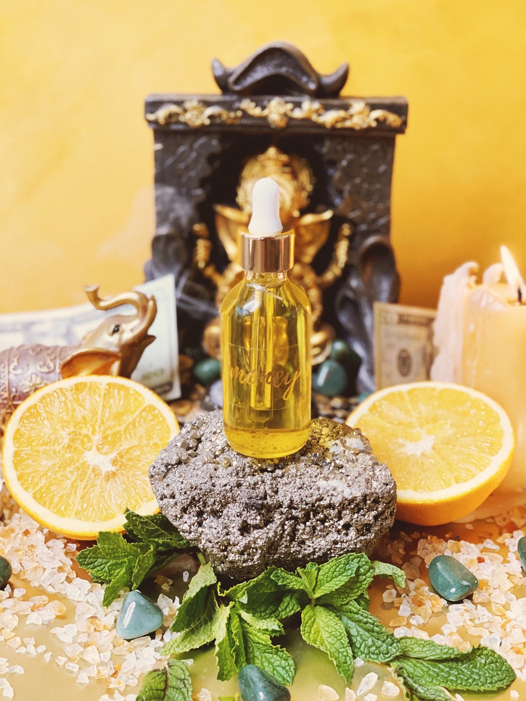 Money Ceremonial Oil for Prosperity, Abundance, and Money Magic 2 Oz - Etsy