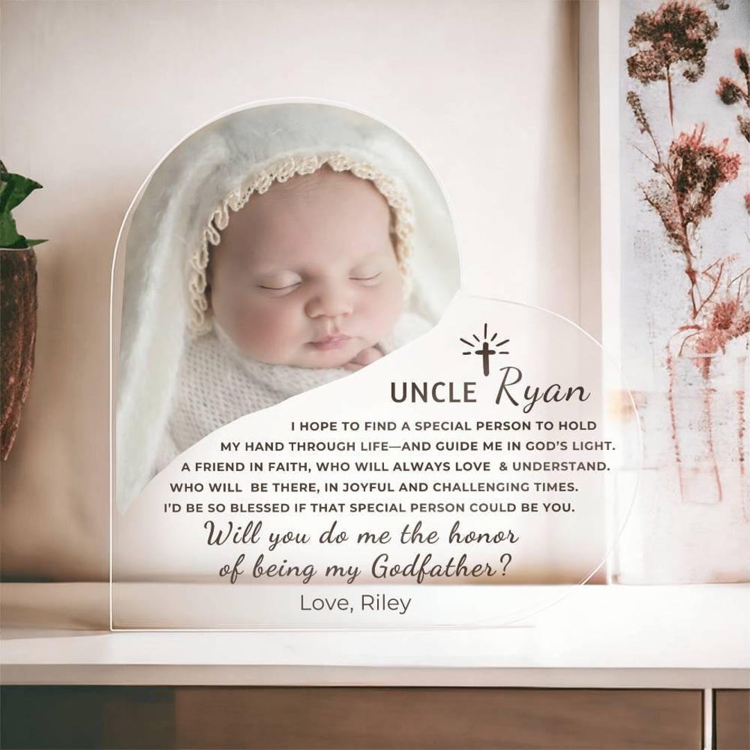Christian Godfather Proposal, Will You Be My Godfather, Godparents ...
