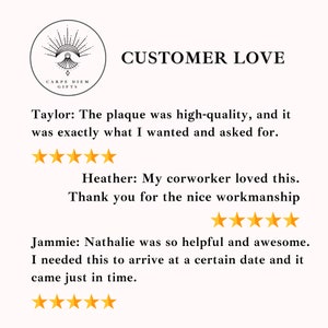 Custom 10 Years Work Anniversary, Acrylic Plaque Appreciation Gift for Employee Recognition ...