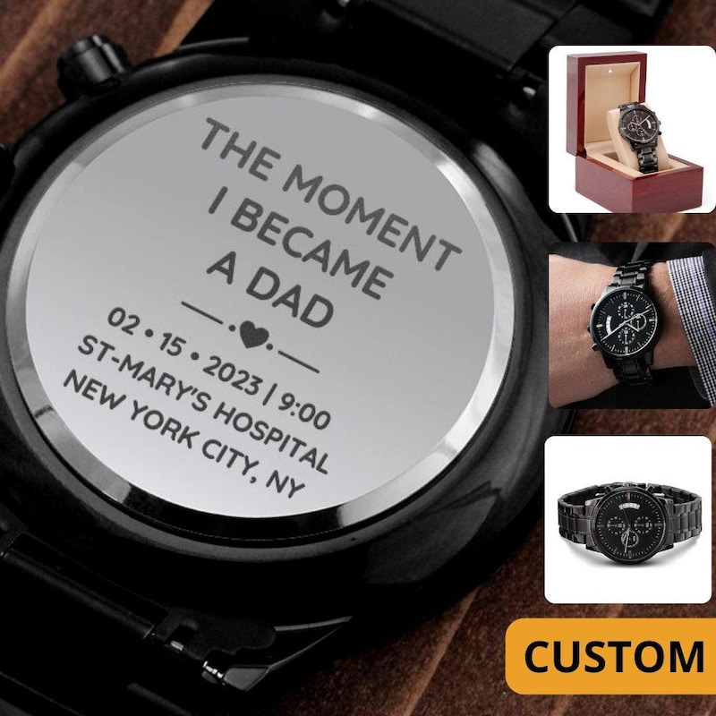 Watch First Time Dad - Etsy