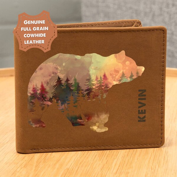 Bear Wallet - Etsy