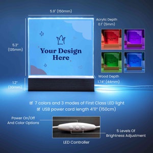 Custom 10 Years Work Anniversary, Acrylic Plaque Appreciation Gift for Employee Recognition ...