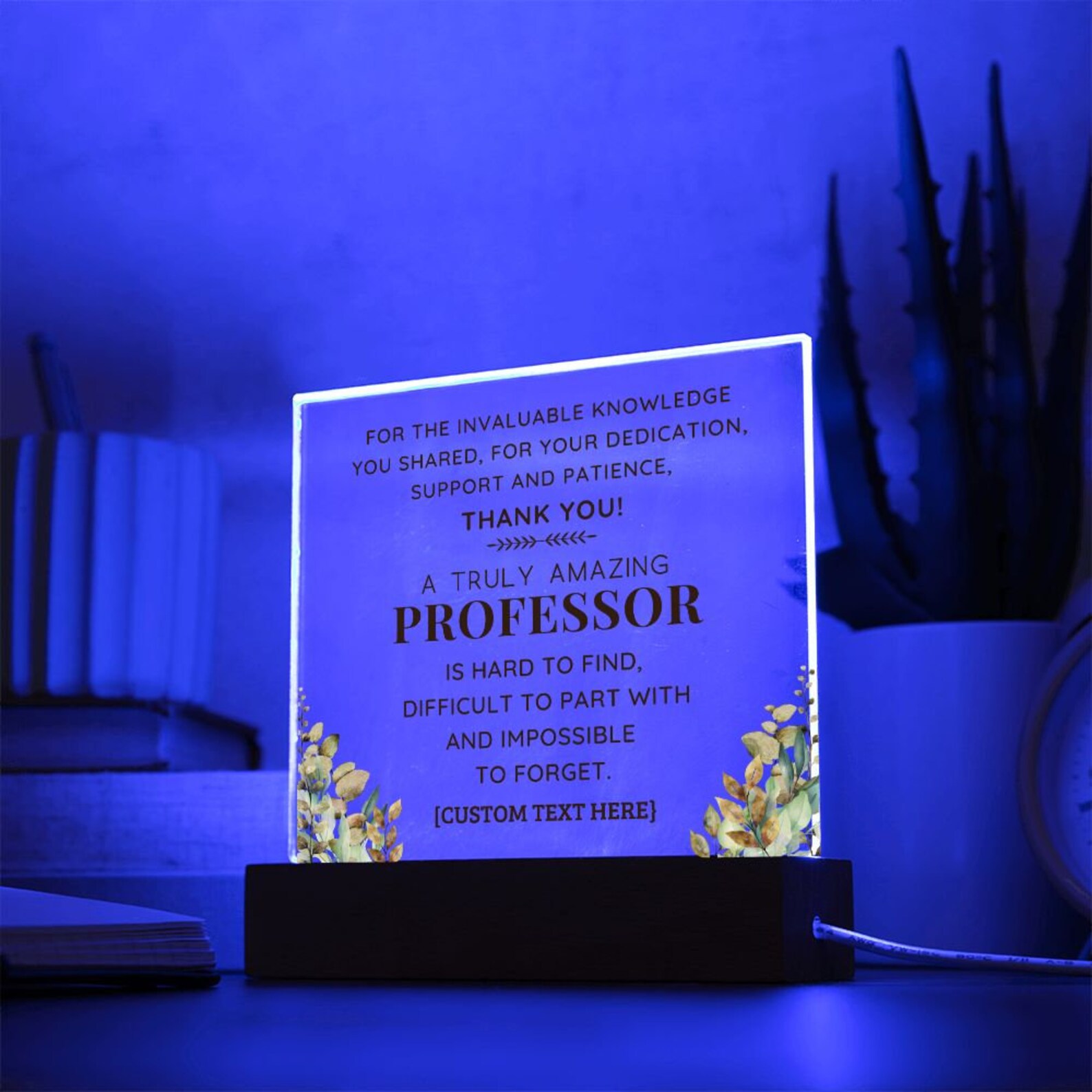 Professor Personalized Thank You Gift Hard to Find - Etsy