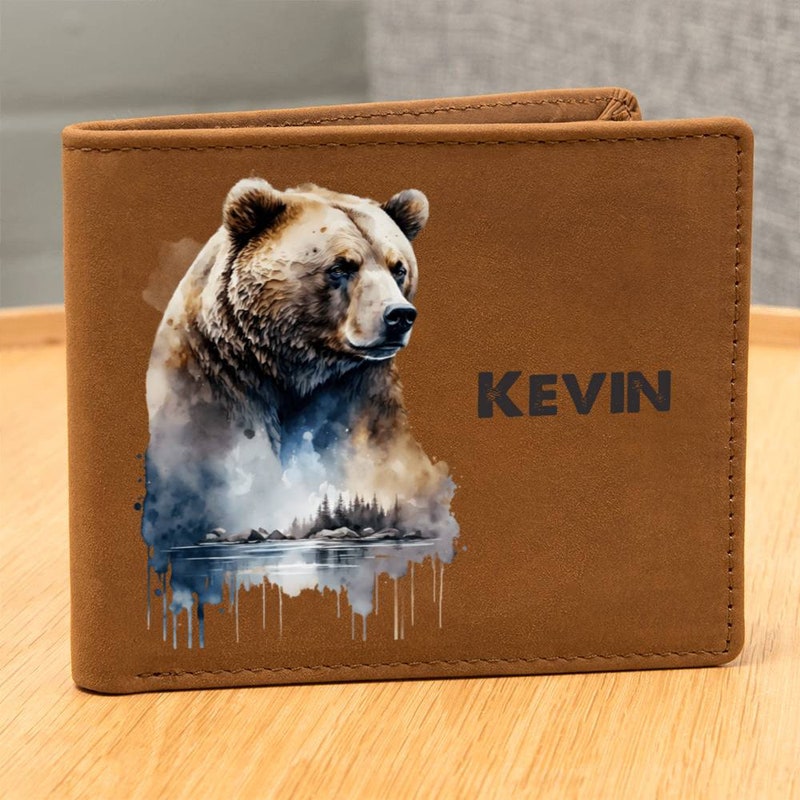 Bear Wallet - Etsy