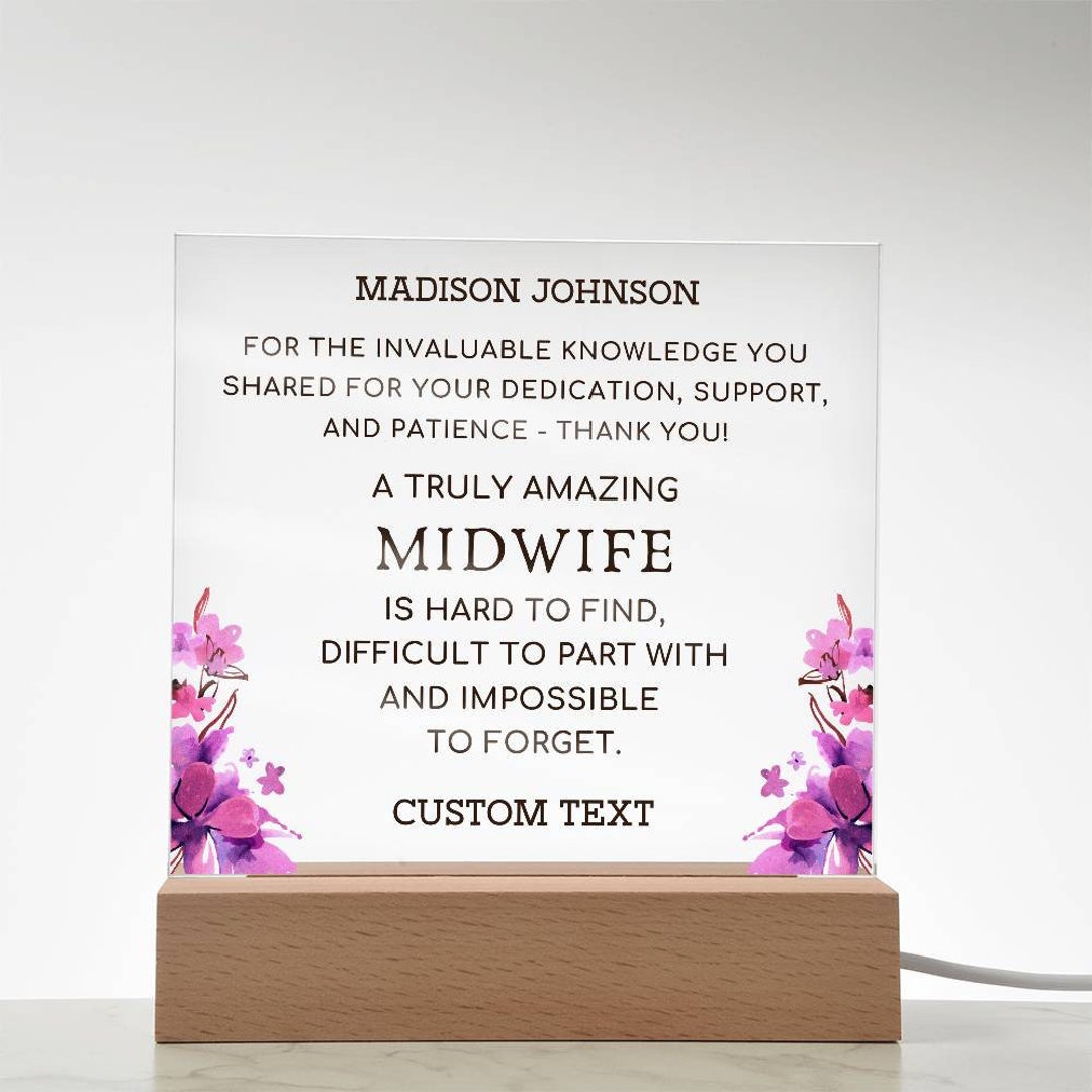 Midwife Gift Mother Baby Nurse Appreciation | Midwifery Week ...