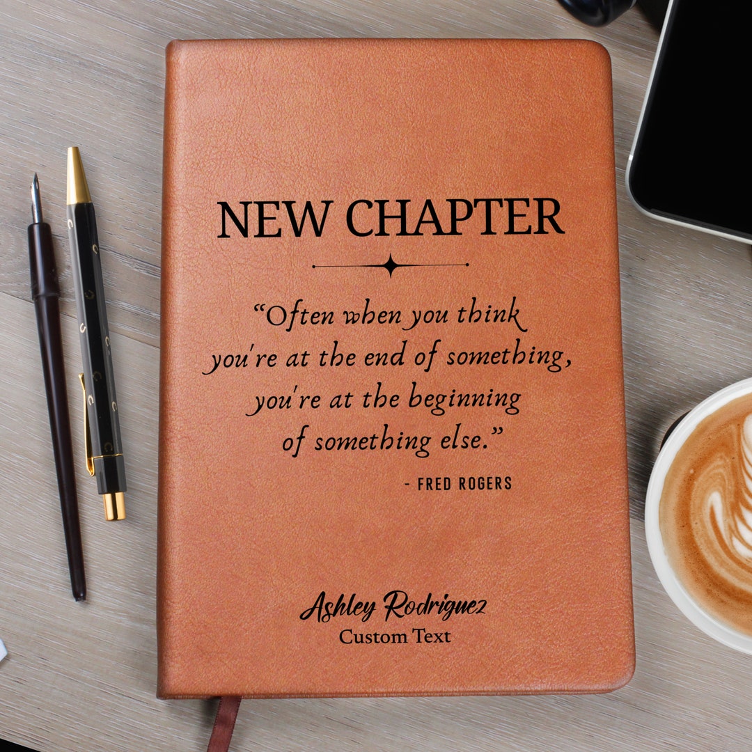 New Chapter Custom Going Away Gift for Coworker - Personalized Gift ...