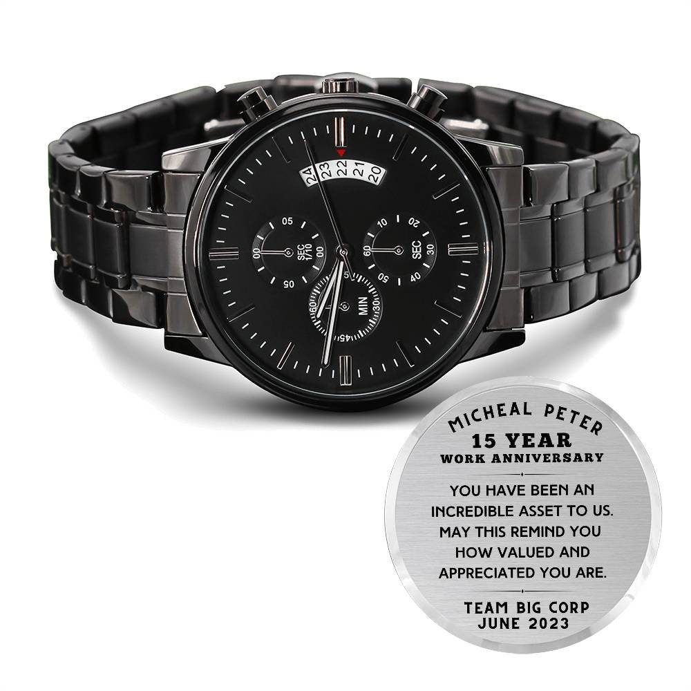 Custom 15 Year Work Anniversary Recognition Gift Employee - Etsy