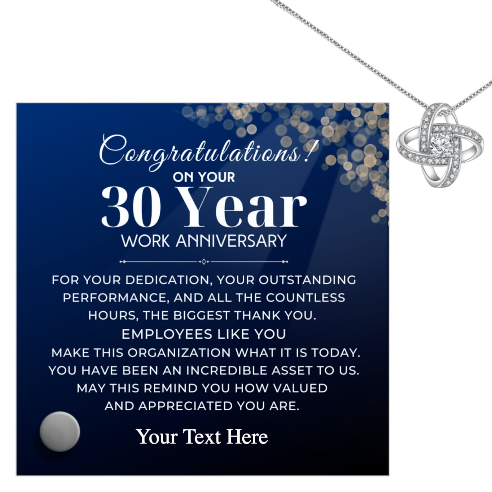 30 Year Work Anniversary Employee Recognition Personalized - Etsy