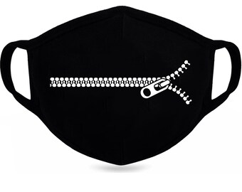 Zipper Face Mask | Etsy