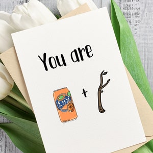 You Are Fantastic Card | Fanta Stick | ~5x7" | Congratulations Card ...