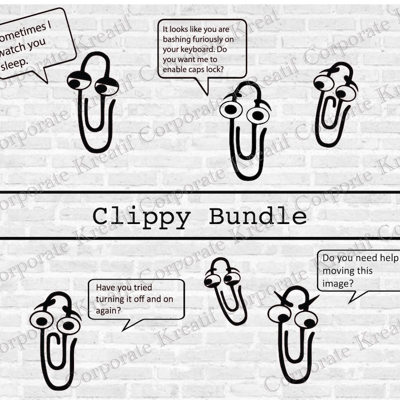 Microsoft Clippy - Etsy