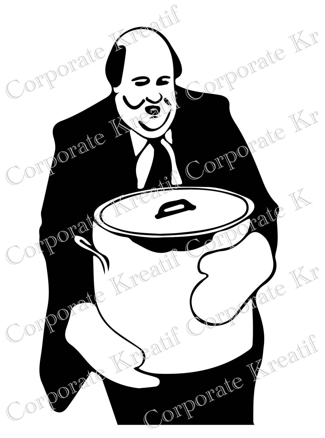 Kevin Chili SVG | the Office | Svg, Png, Dxf, Jpg | Svg Designs | Svg ...