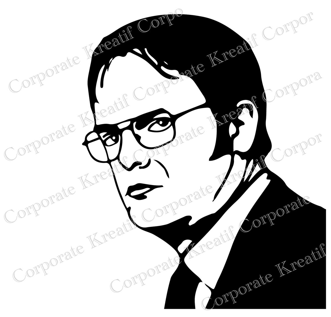 Dwight Schrute SVG | the Office | Cricut | Svg Png Dxf Bundle - Etsy