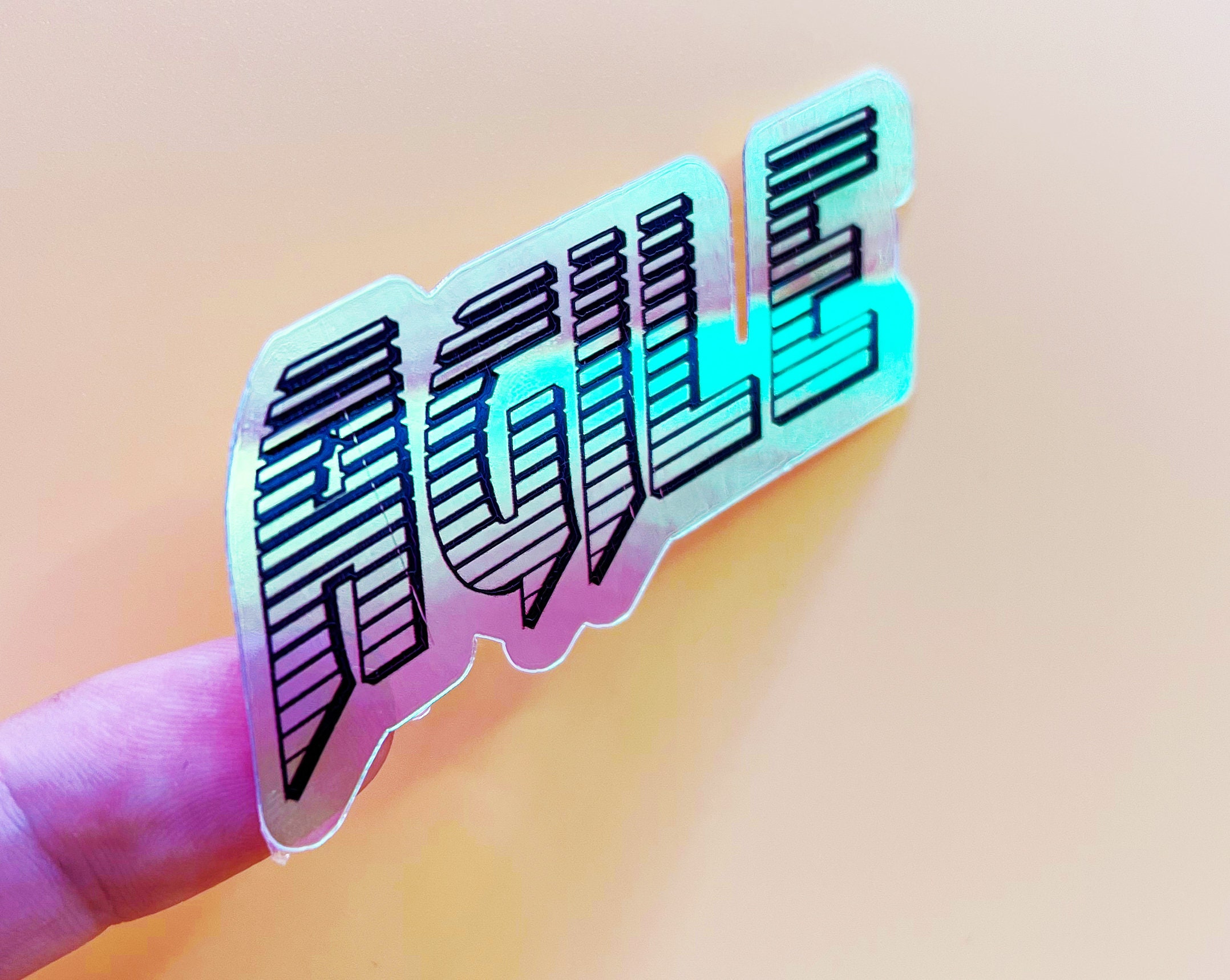 Holographic Office Buzzword Stickers | Agile | Leverage | Impact ...