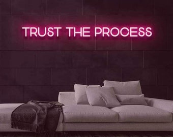 Trust the Process Wall Art - Etsy