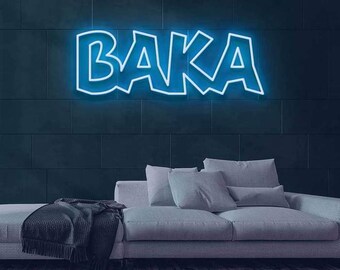 Baka Neon Sign - Etsy