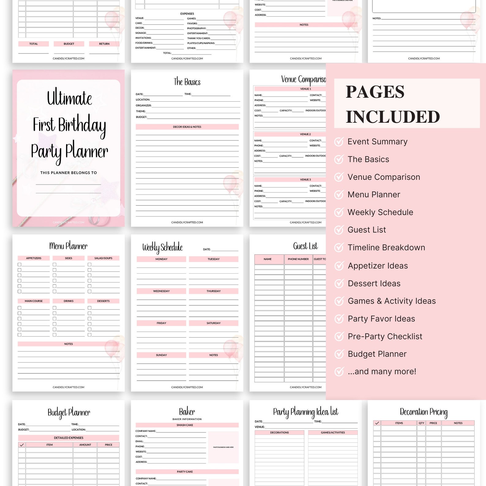 Ultimate First Birthday Party Planner | Event Organizer | Party Planner ...