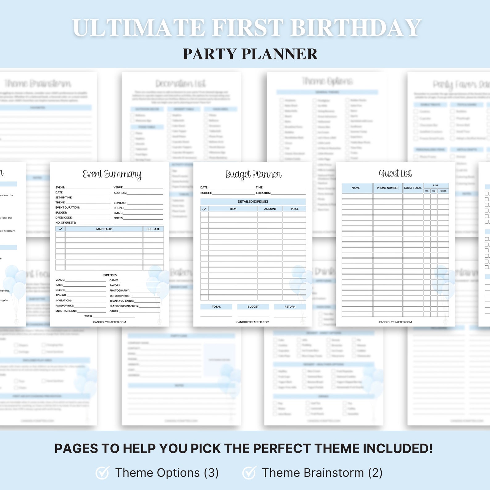 Ultimate First Birthday Party Planner | Event Organizer | Party Planner ...
