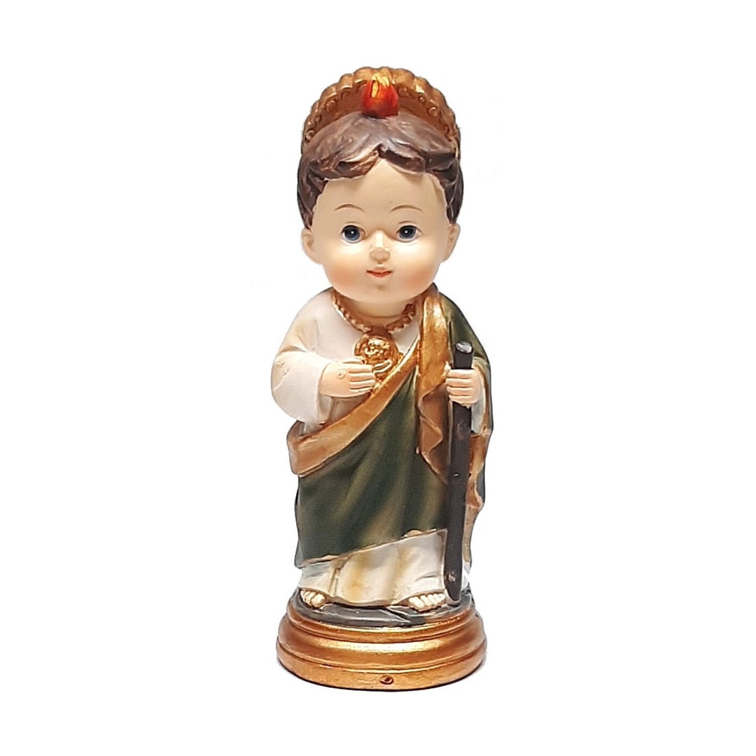 Statue baby Saint Jude Thaddeus 9 Cm - Etsy
