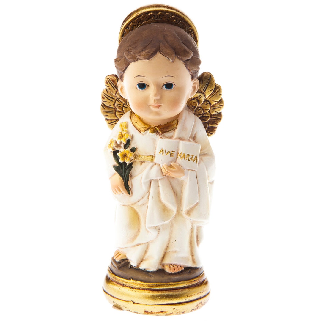 Archangel Raphael baby Statue 9 Cm - Etsy