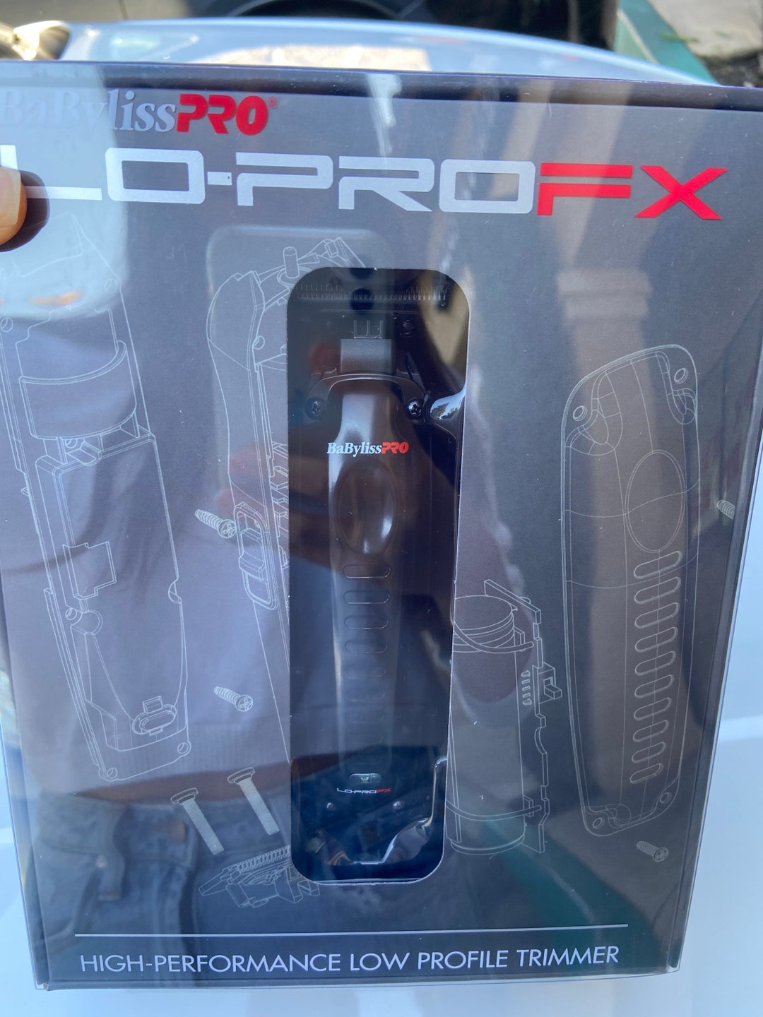 Babyliss PRO Lo-pro FX High Performance Low Profile Trimmer FX726 - Etsy