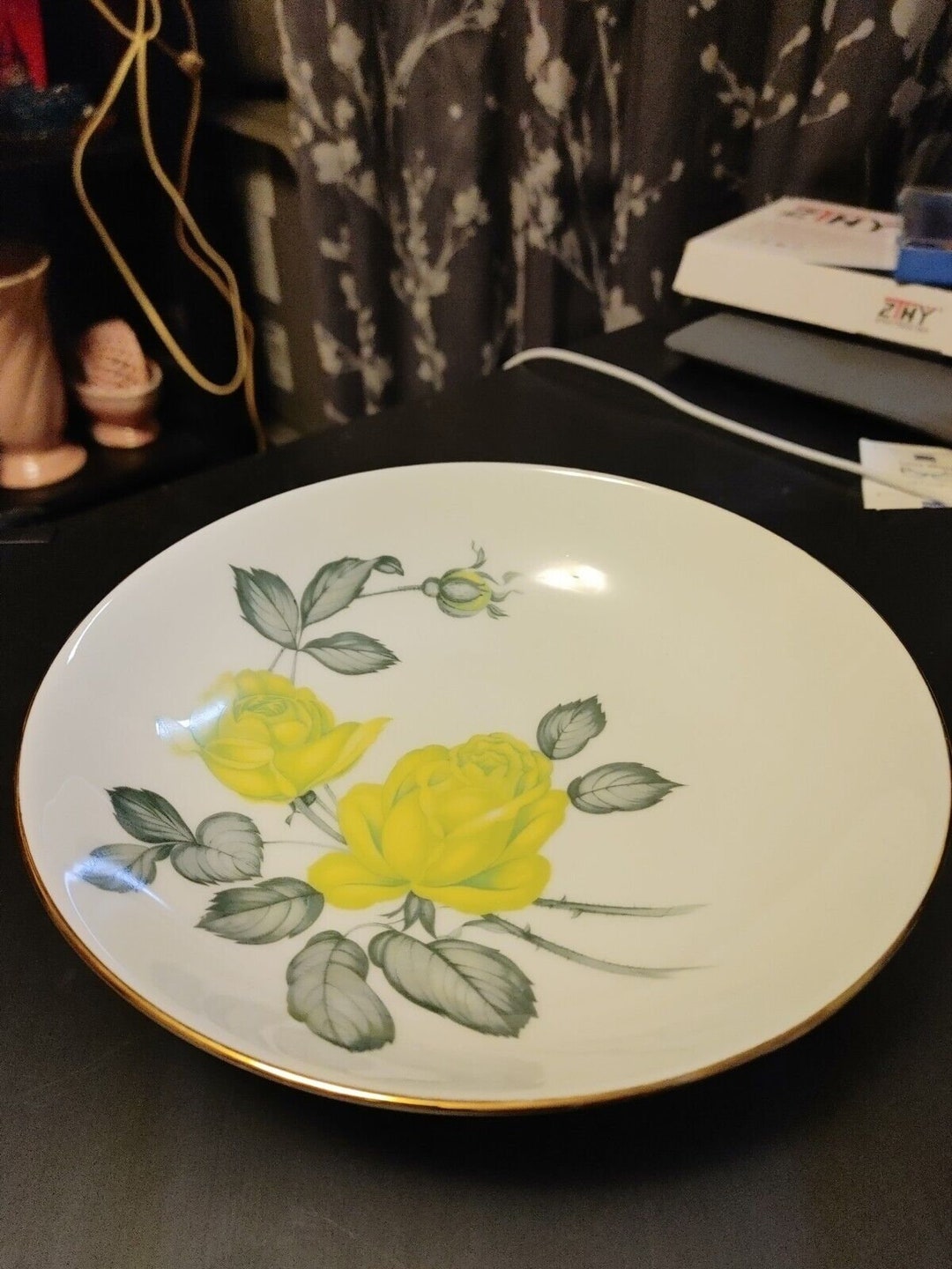 2 Heinrich H&C CHARTROSE Chartreuse Rose Bowl 8 Inch - Etsy
