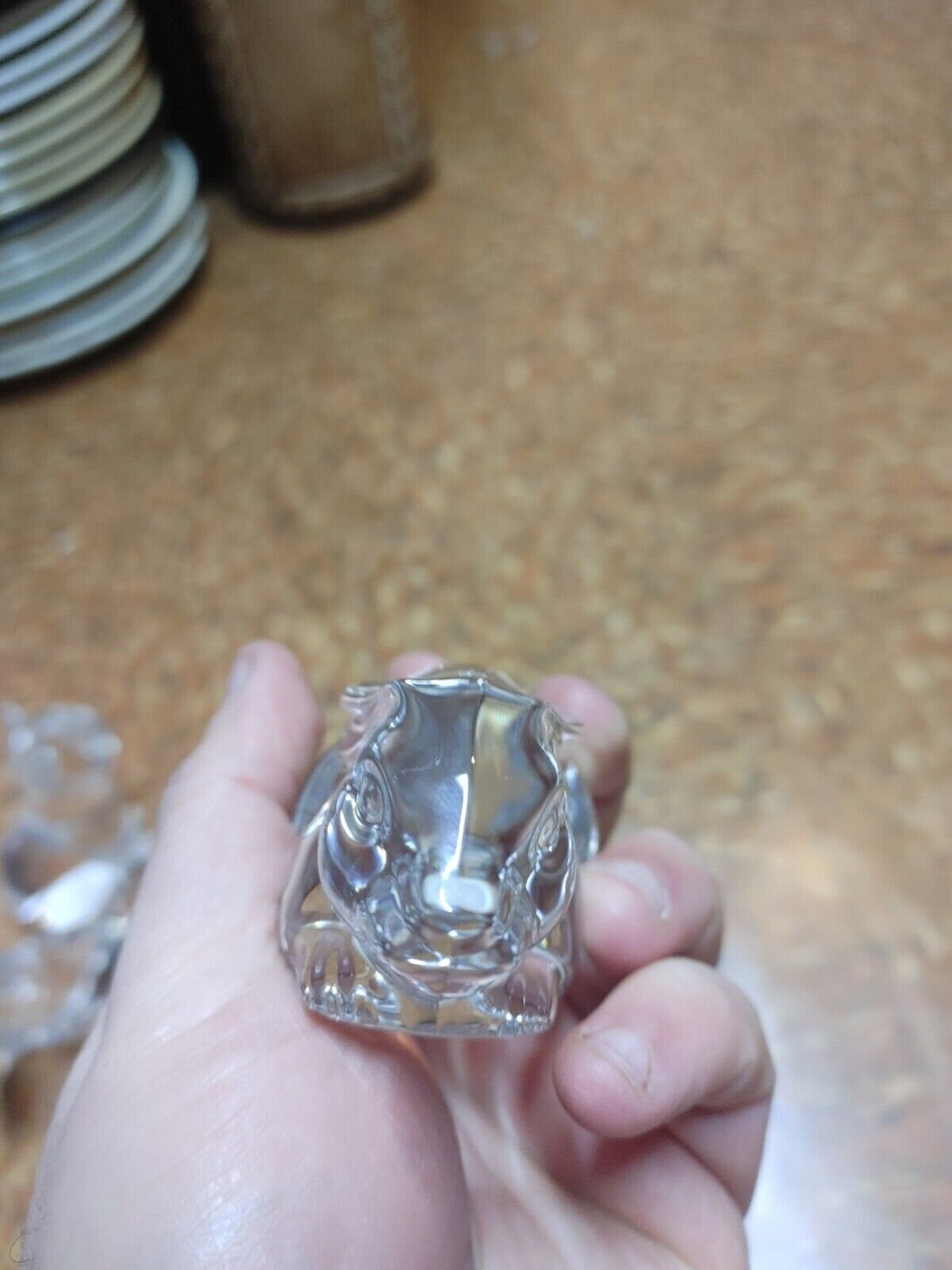 Princess House Pets 24% Lead Crystal Rabbit Paperweight - Etsy