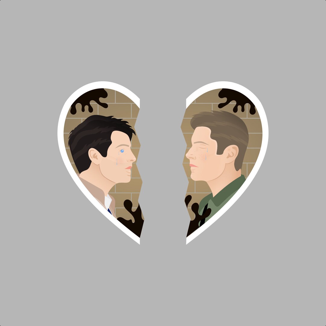 Destiel Magnet Confession Despair Broken Heart - Etsy