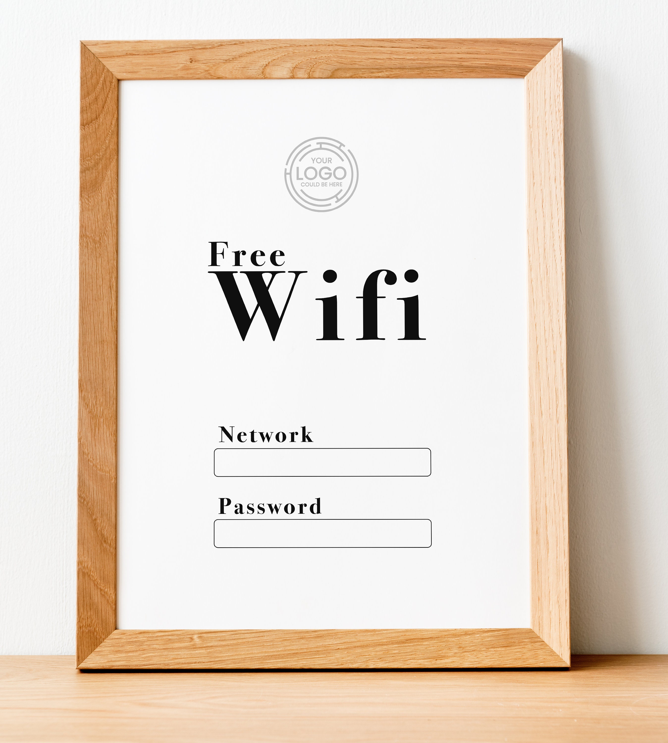 Wifi Password Sign Printable Internet Pass Guest Room Print - Etsy