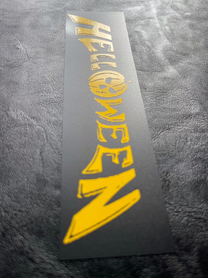 Helloween Sticker Heavy Metal Sticker Layered Vinyl - Etsy