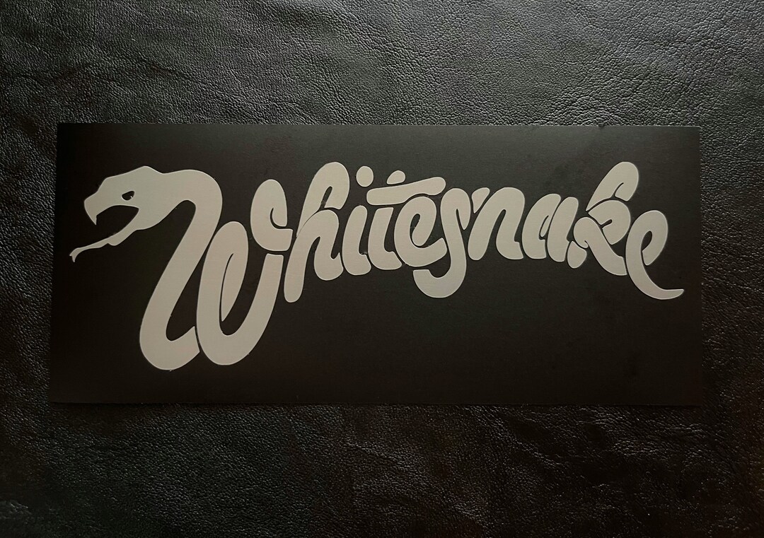 Whitesnake Sticker Heavy Metal Sticker Layered Vinyl - Etsy
