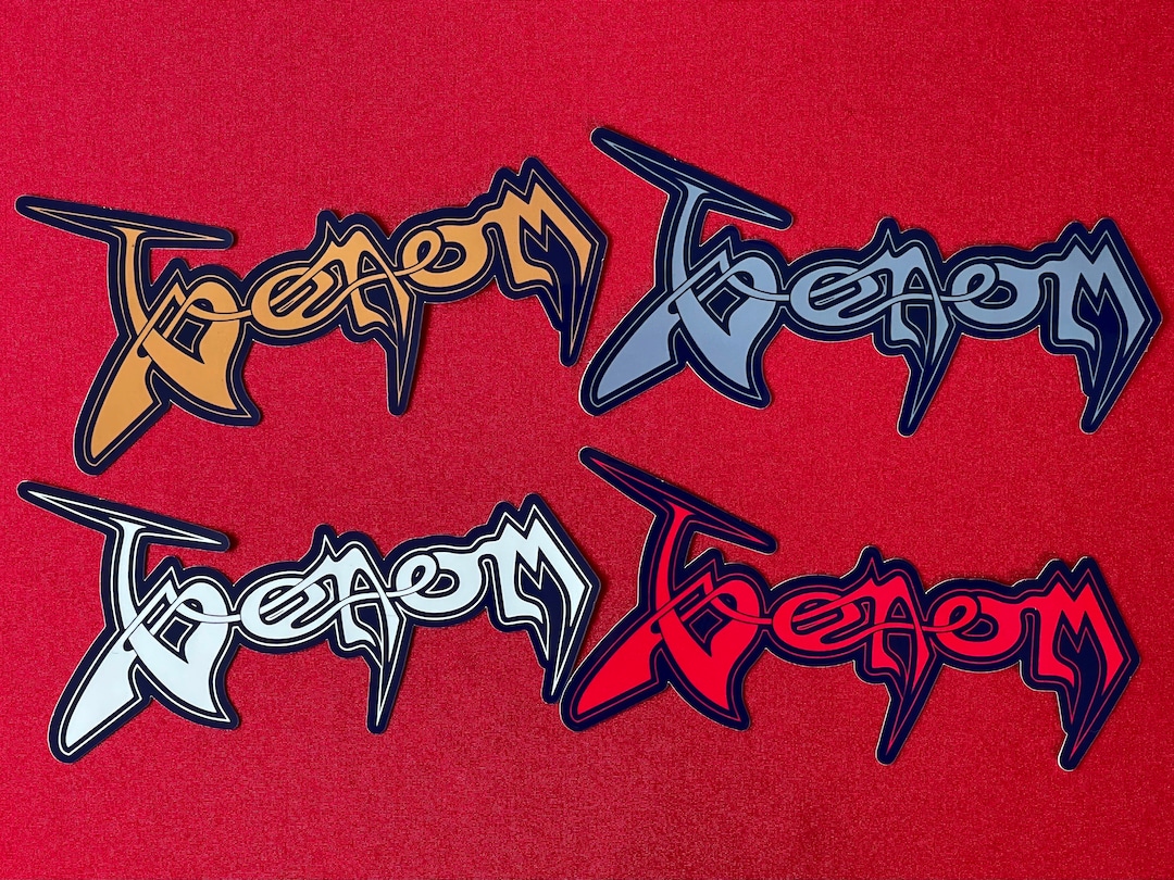 Venom Sticker Heavy Metal Sticker Die Cut Glossy Vinyl Sticker Vinyl ...