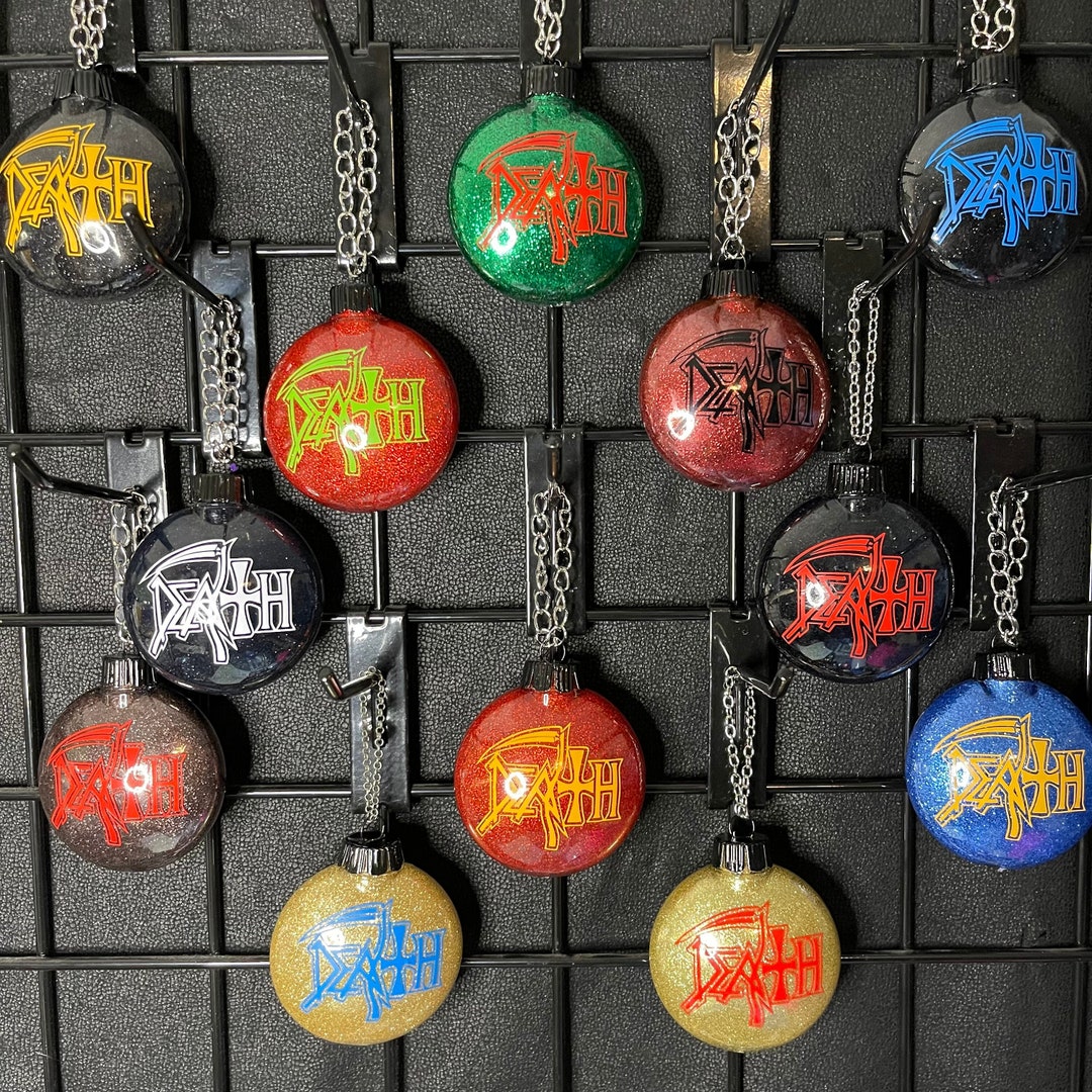 Death Ornament Heavy Metal Christmas Ornament Holiday - Etsy