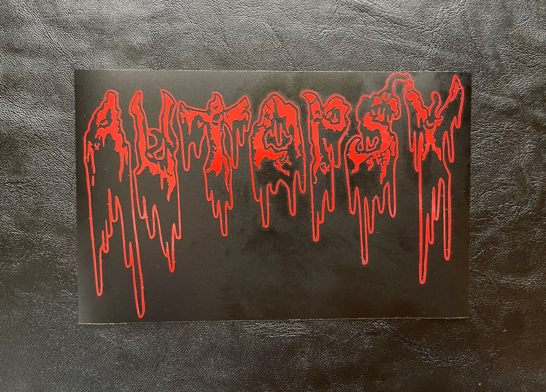 Autopsy Sticker Heavy Metal Sticker Layered Vinyl Sticker - Etsy
