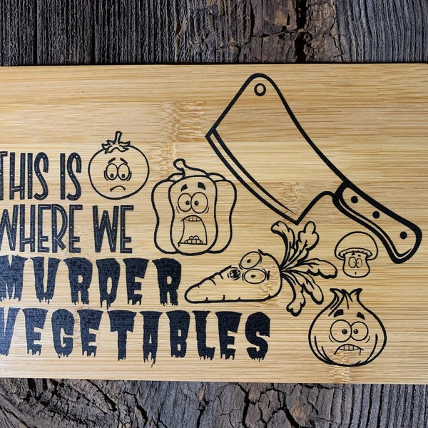 Murder Vegetables Svg - Etsy