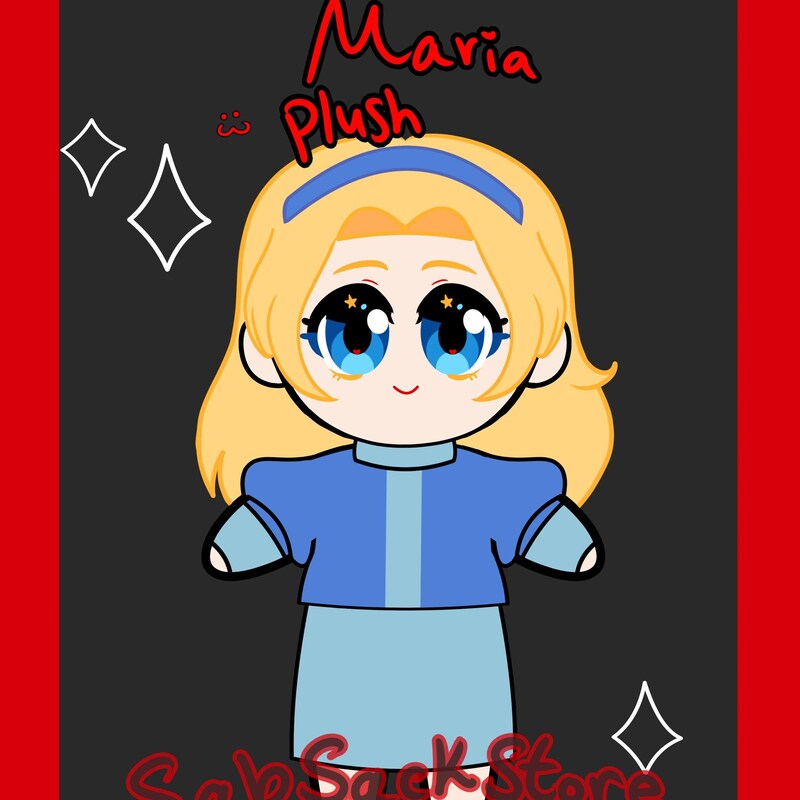 Sonic the Hedgehog Maria Plush - Etsy