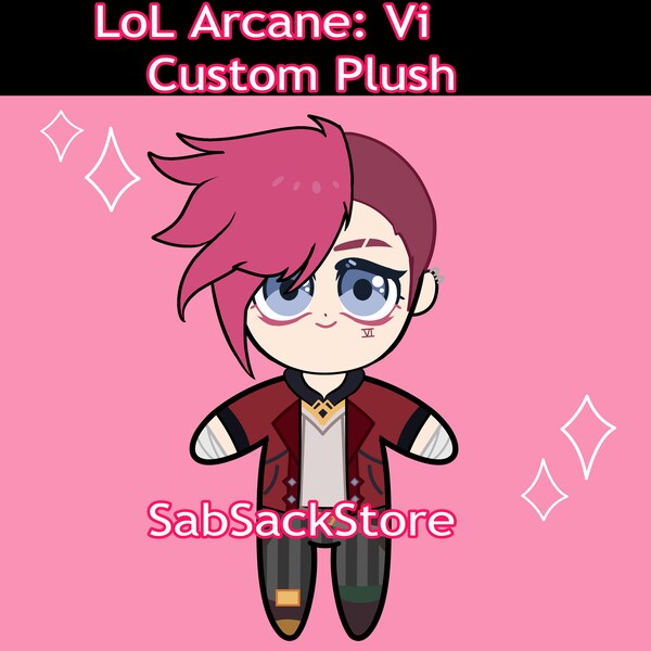 Arcane Vi Plush - Etsy