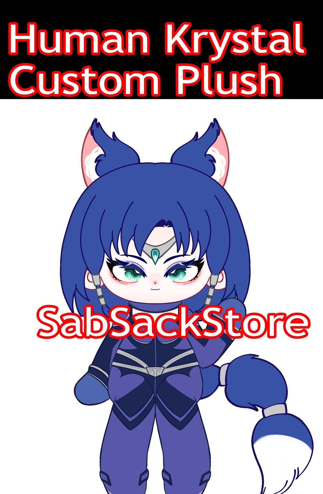 Custom Krystal Star Fox Plush Read Description Etsy 6112