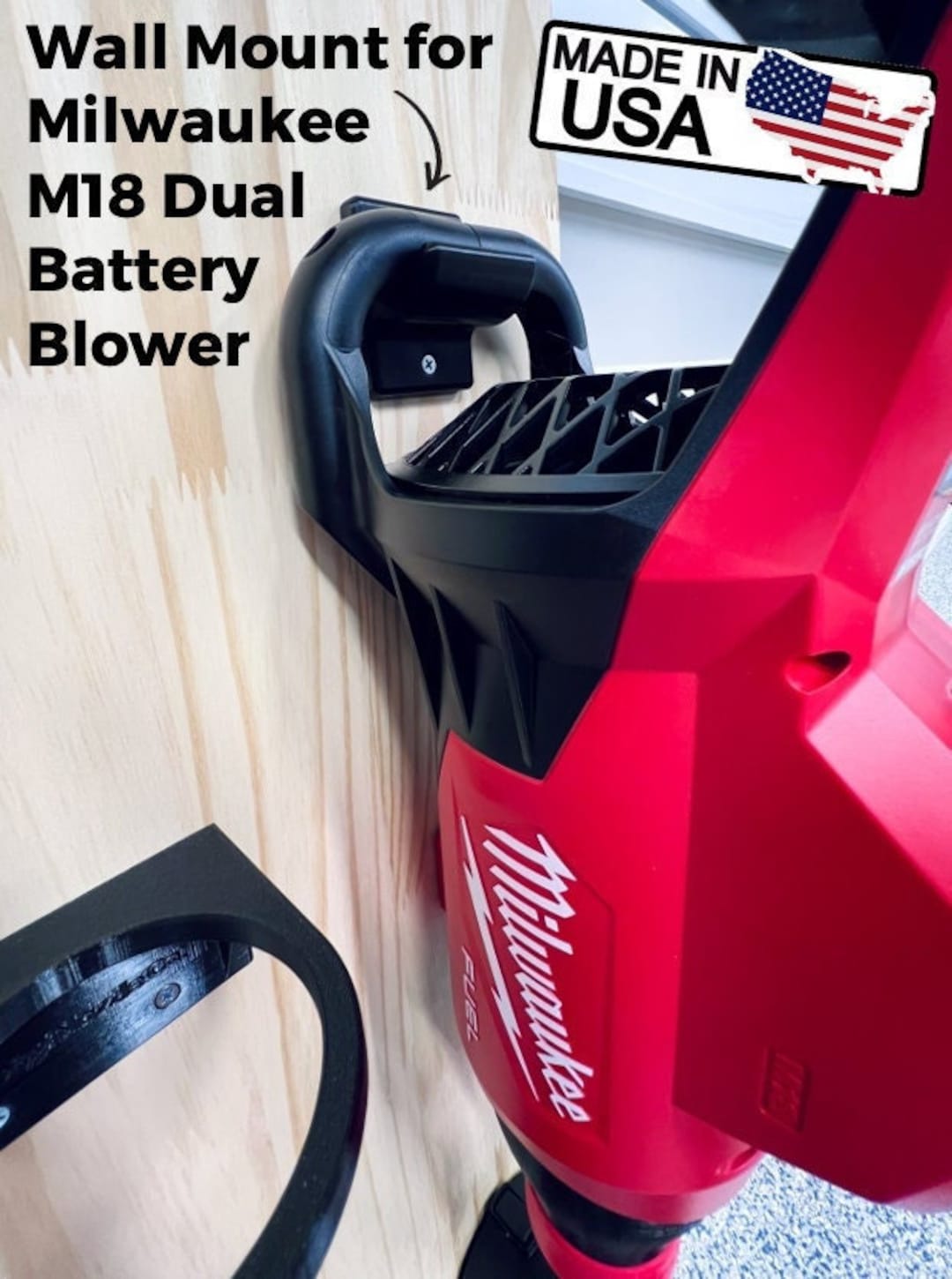 Wall Mount Hanger Bracket for Milwaukee M18 FUEL Dual Battery - Etsy