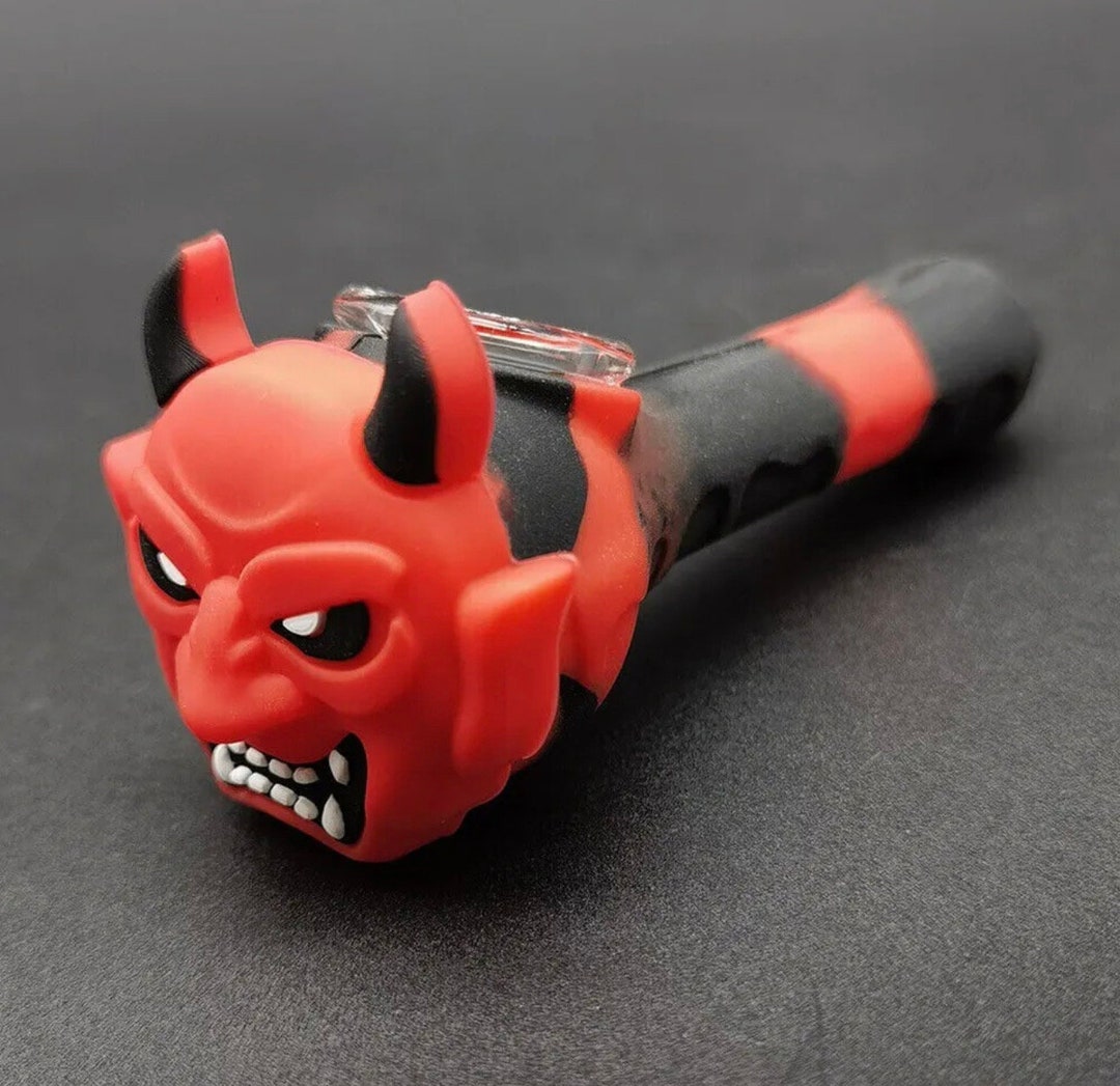 Silicone Devil Satan Demon Unbreakable Pipe - Etsy