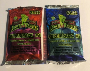 Power Rangers Trading Cards - Etsy