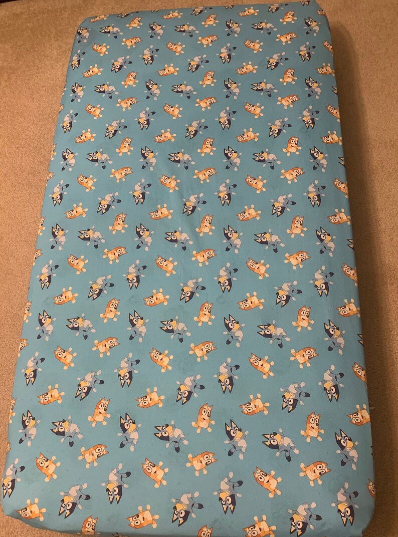 Bluey and Bingo Crib Sheet - Etsy