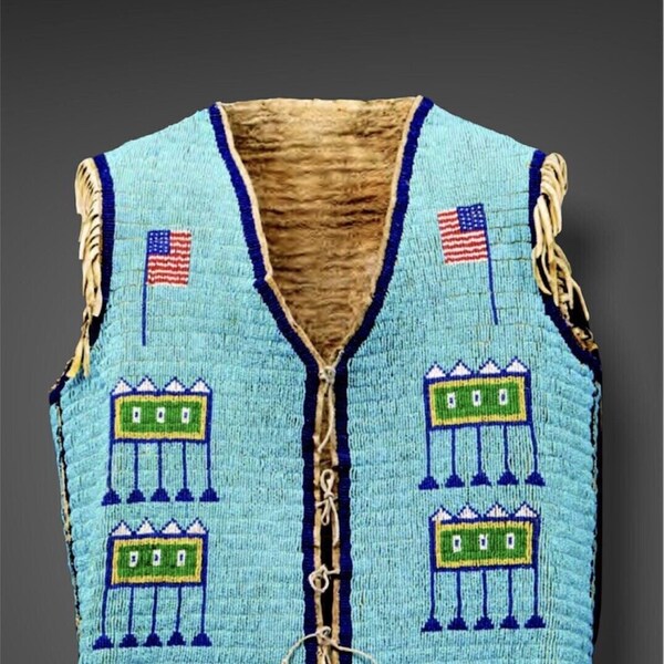 Native American Vest - Etsy