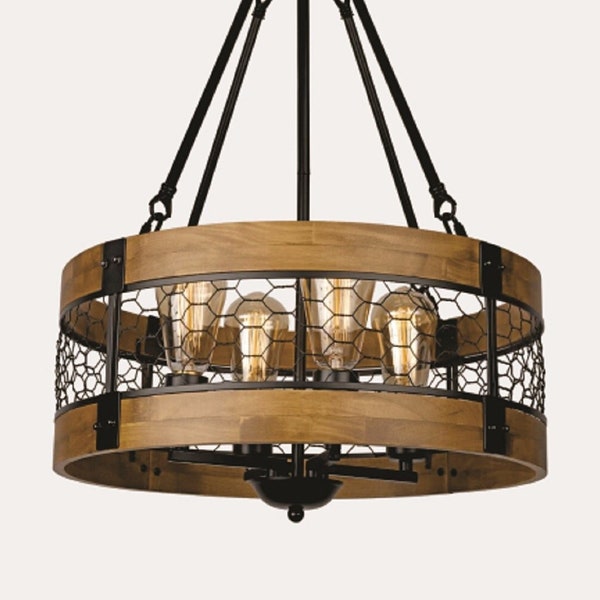 Rustic Island Lighting - Etsy