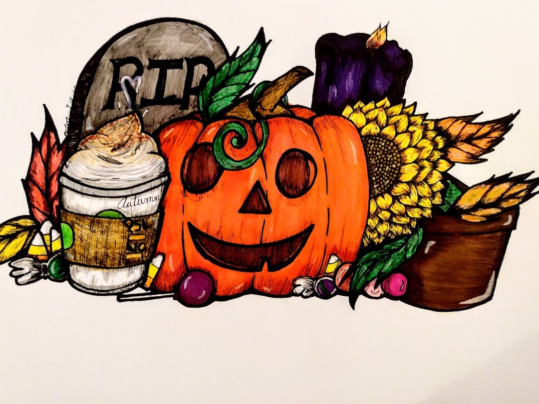 Fall Time Fun Sticker - Etsy