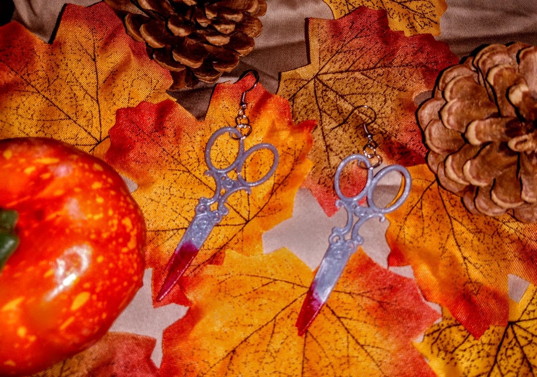Bloody Scissors - Etsy